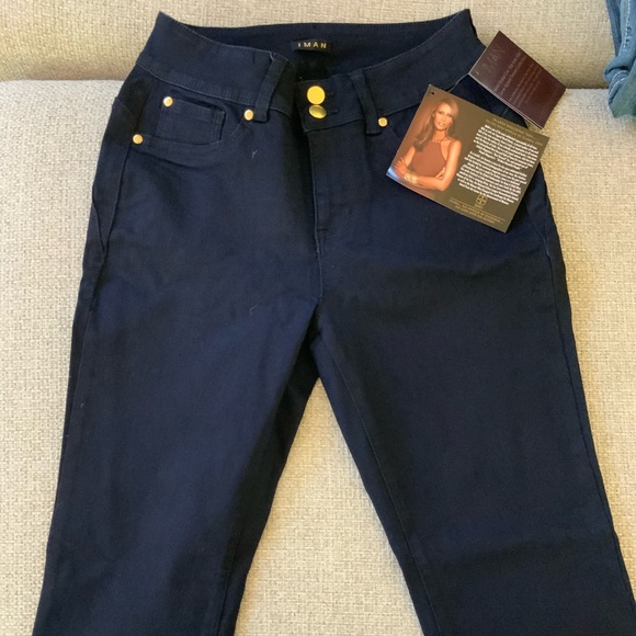 IMAN | Jeans | Iman Dark Denim Size 8 Bootcut Jeans | Poshmark